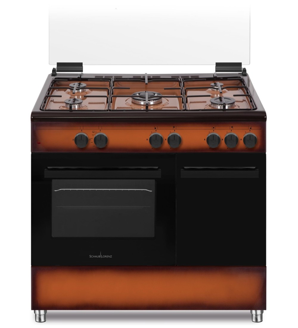 Cucina a Gas 90x60 cm con Grill Elettrico 5 Fuochi | Onebby