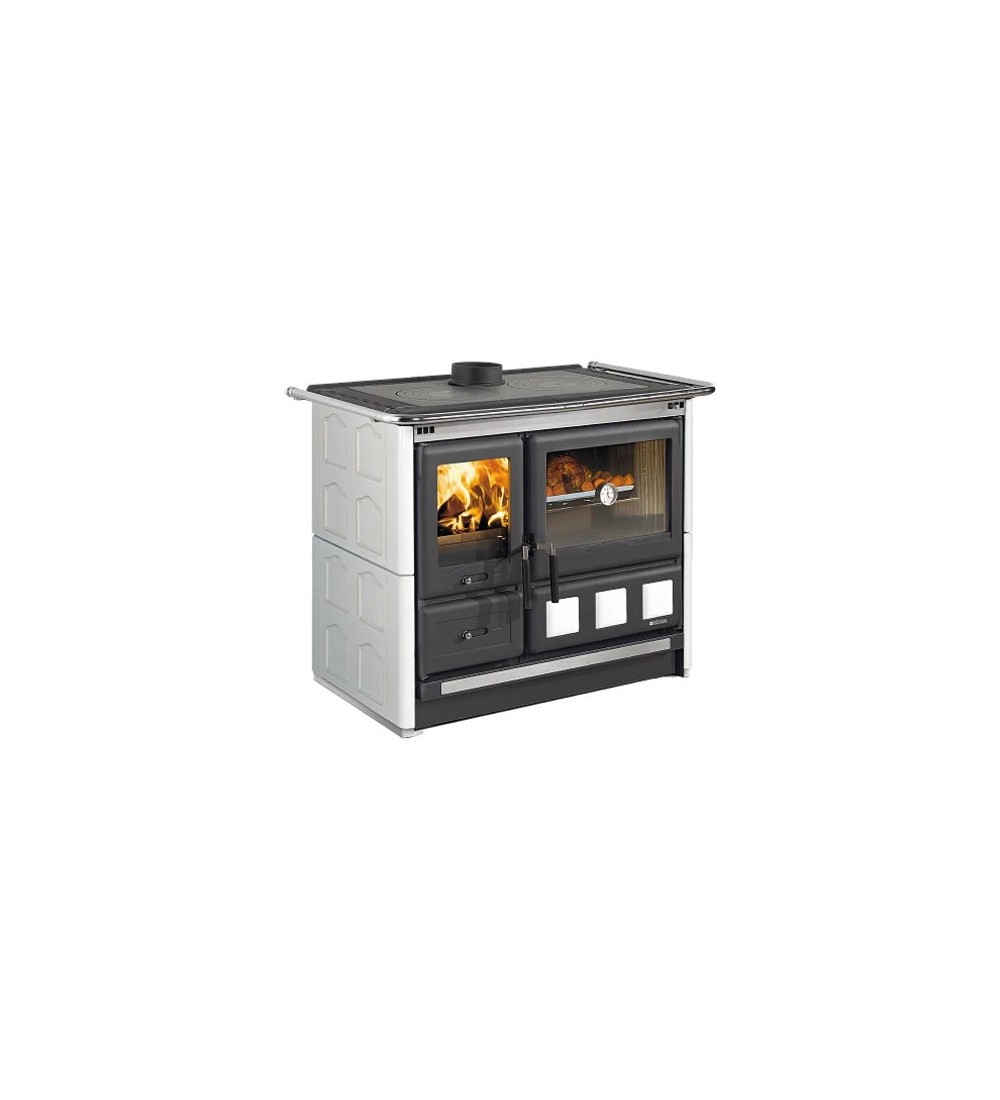 La Nordica Rosa XXL 5.0 caminetto freestanding a legna bianco 11kW cla